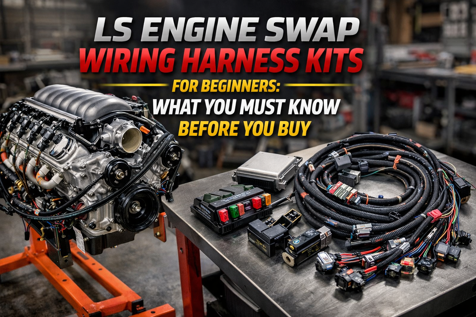 Ls Motor Swap Wiring Harness